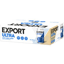 Export Ultra Low 24 pack cans – Warehouse Liquor Store