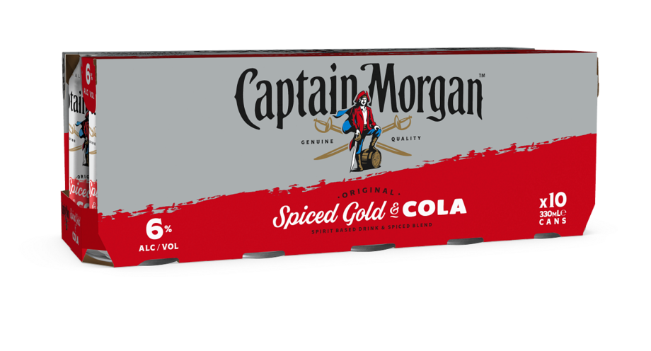 Captain Morgan 10 pack 330ml cans – Warehouse Liquor Store