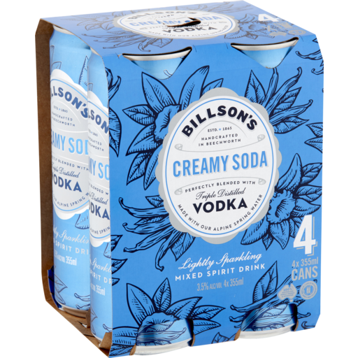 Billson's Creamy 4 pack – Warehouse Liquor Store