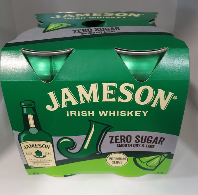 Jamesons & Zero Dry Lime 4 pack cans – Warehouse Liquor Store